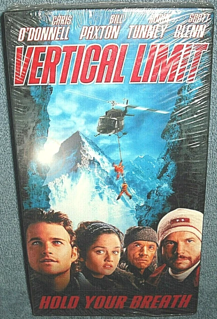 VERTICAL LIMIT - Vhs - Chris O'donnell - Bill Paxton - Robin Tunney ...