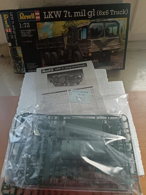 LKW 7T. MIL gl (6x6 Truck) Bundeswehr 1/72 Plastikmodellbausatz in OVP ...