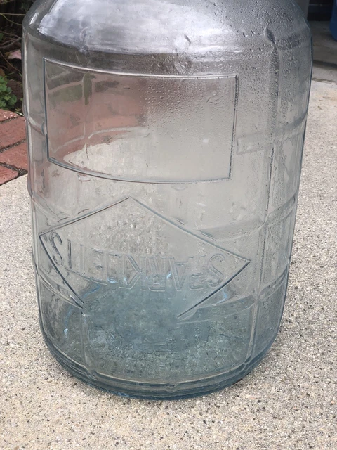 VINTAGE SPARKLETT'S 5 Gallon Glass Water Bottle $16.50 - PicClick