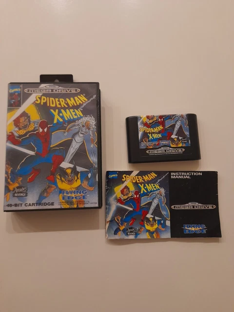 SEGA MEGA DRIVE Spider-Man X-Men mit OVP und Anleitung, CiB EUR 44,50 ...