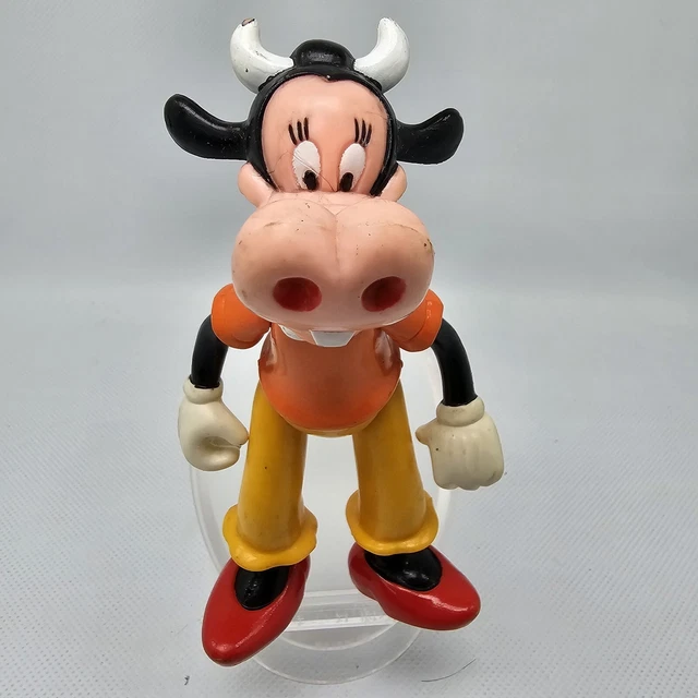 VINTAGE DISNEY CLARABELLE Cow 6” Posable Figure Arco £16.49 - PicClick UK