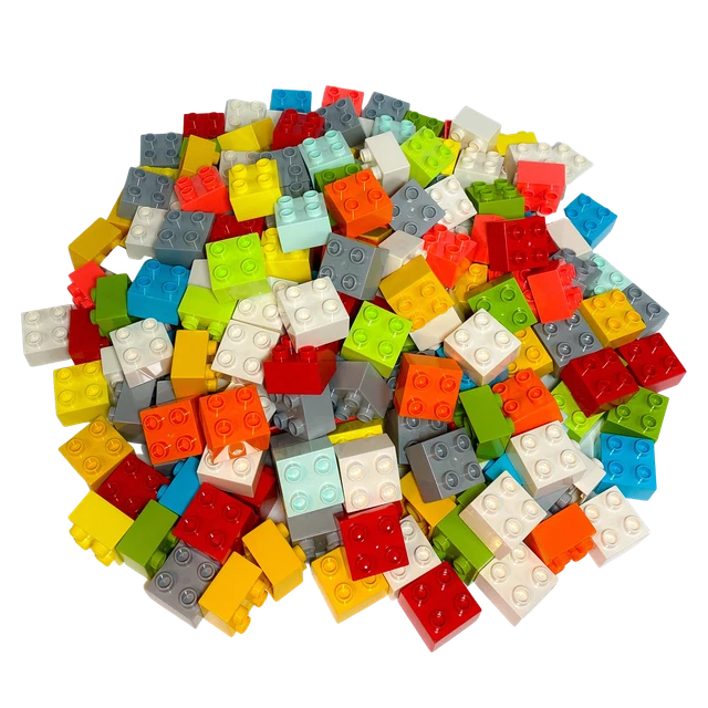 LEGO® DUPLO 2X2 Bricks Building Blocks / 250 Pieces / Duplo Bricks 3437 ...