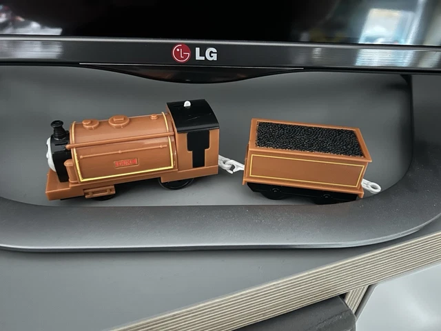 TOMY TRACKMASTER THOMAS the tank engine battery train Duke with trailer ...