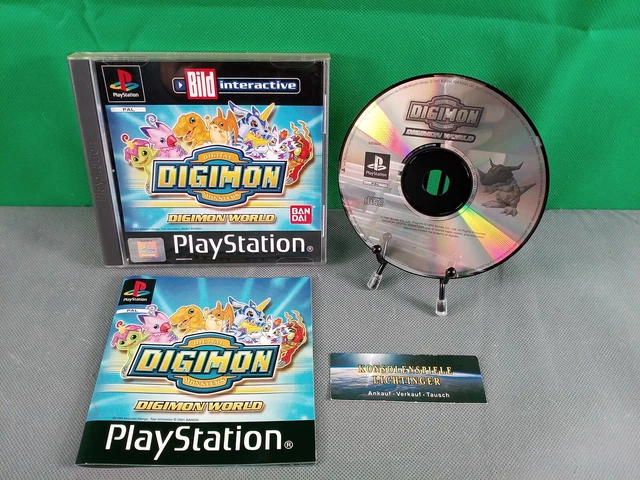 DIGIMON WORLD PS1/PLAYSTATION 1 Digital Digimon Monsters!! Buono ...
