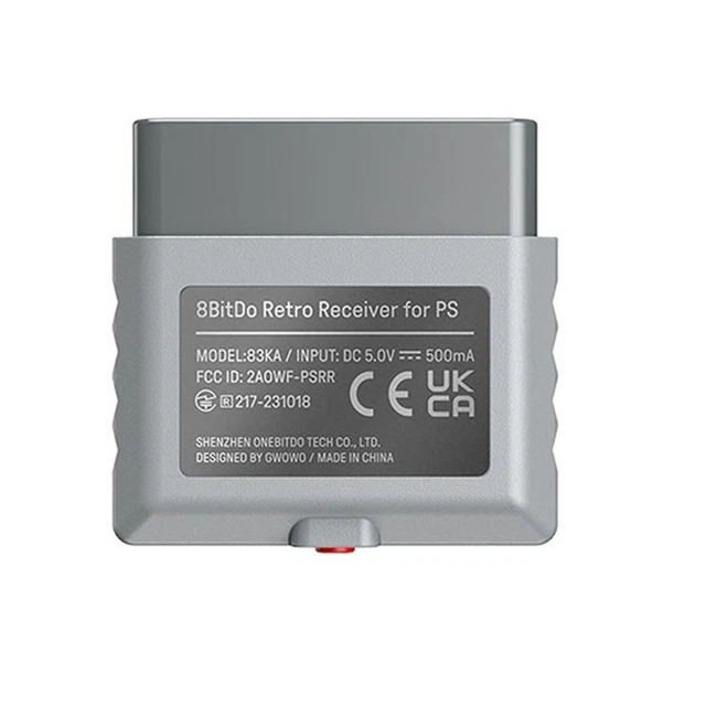 8BITDO USB RETRO Receiver Empfänger 83KA für PS1/PS2 Controller Windows ...
