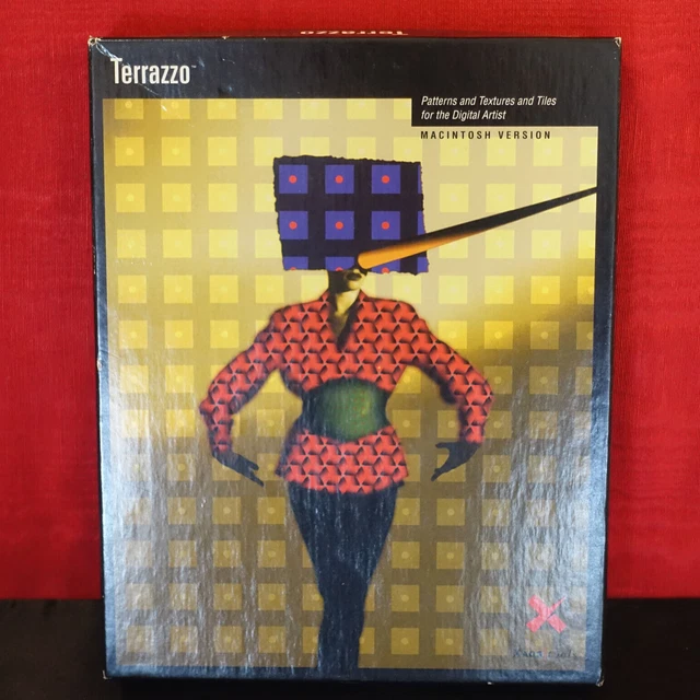 MANUEL LOGICIEL VINTAGE Xaos Tools Terrazzo V1.0 + disques Apple ...