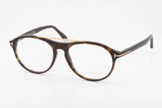 TOM FORD TF5411 052 Unisex Square Glasses Frames Havana 53mm £140.00 ...