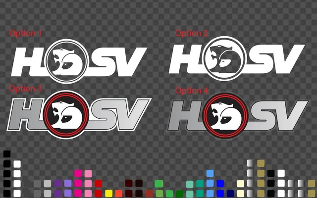 HOLDEN HSV LION Racer Sticker Decal Special Vehicle Car Window 3cm ...