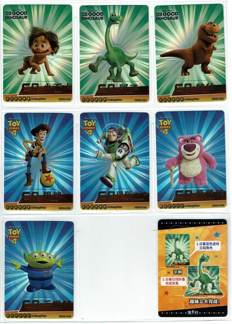 TOY STORY DISNEY Pixar Card Collection Card.fun 16 Card Cr Hobby Only ...