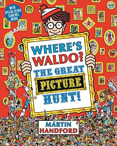 WHERES WALDO? THE Great Picture Hunt! By Martin Handford - New Copy ...