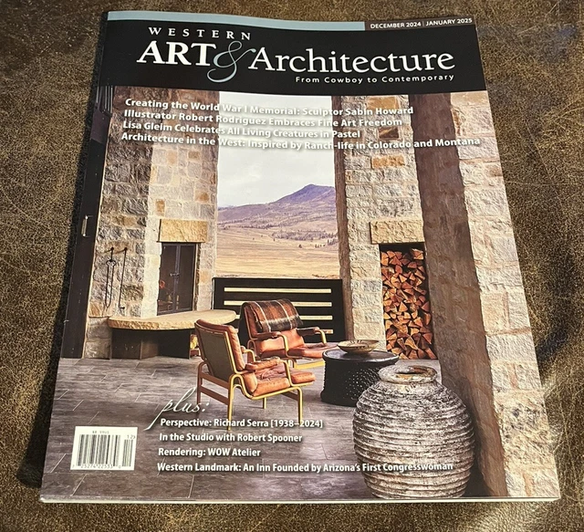 WESTERN ART & Architecture Magazine (December 2024/January 2025), New ...