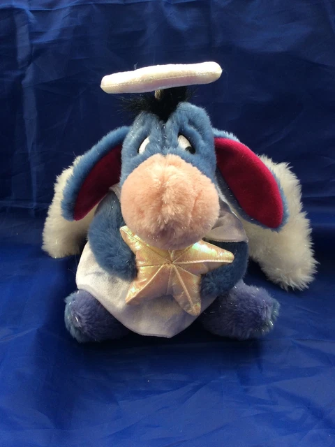 DISNEY WINNIE THE Pooh Angel Eeyore Plush Christmas Tree Topper £24.99 ...