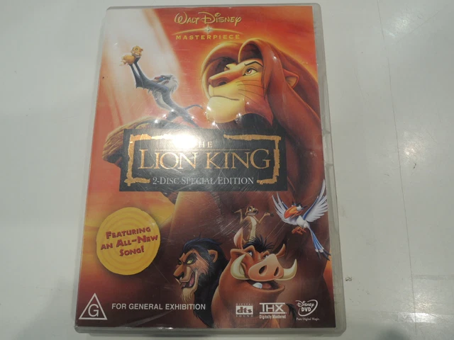 &PRE-OWNED& - LION King - DVD - Special Edition - Region 4 $14.95 ...