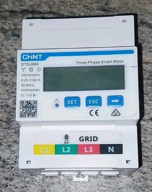 SOFAR GROWATT DEYE Fox Sungrow DTSU666 CHINT Smart Meter 80A 3Ph OHNE CT Sensore EUR 45,00 ...