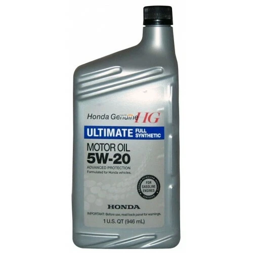 GENUINE HONDA 5W-20 Ultimate Full Synthetic Motor Oil Quart 08798-9038 $8.75 - PicClick