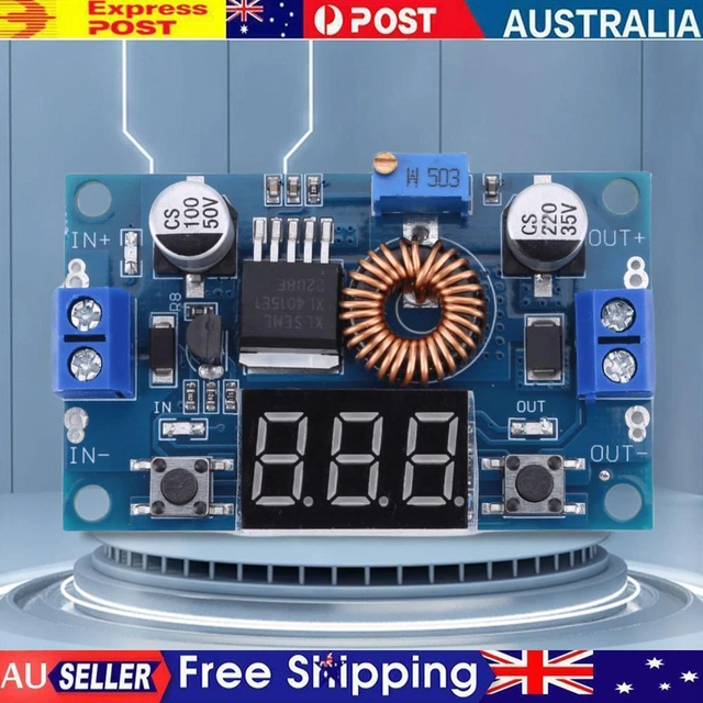 XL4015 DC-DC BUCK Converter Module Adjustable Step-Down Module with LED ...