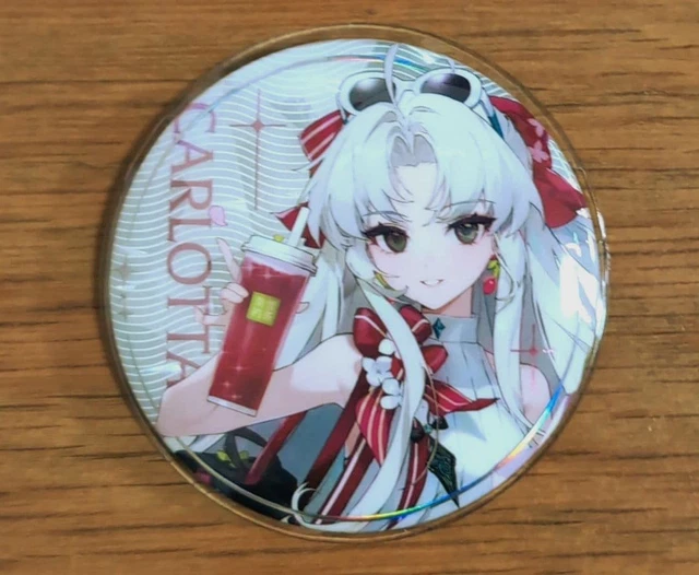 LOT DE 4 insignes de canette Wuthering Waves Nayuki Tea Collab Carlotta ...