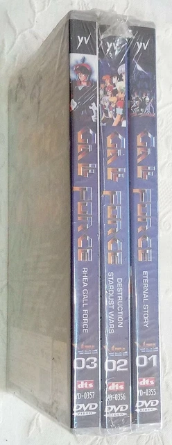 GALL FORCE SERIE completa 3 dvd originali yamato video GALLFORCE EUR 89 ...
