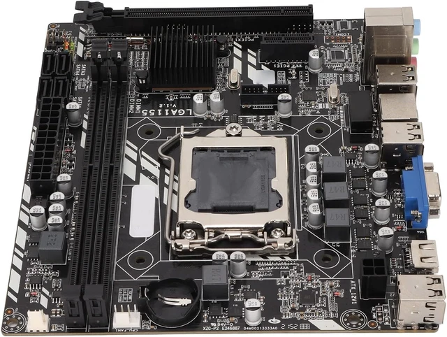 LGA 1155 MOTHERBOARD DDR3 Computer Motherboard With 100M Network Card ...