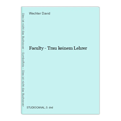 FACULTY - TRAU keinem Lehrer David, Wechter, Brewster Jordana Kimmel ...