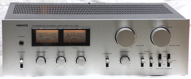 AMPLI NIKKO NA 690 2 X45 VINTAGE(Scott Marantz Akai Sanyo Pioneer Sony ...
