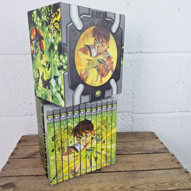 CN CARTOON NETWORK Ben 10 The Complete Series 12 DVDs box set all four ...