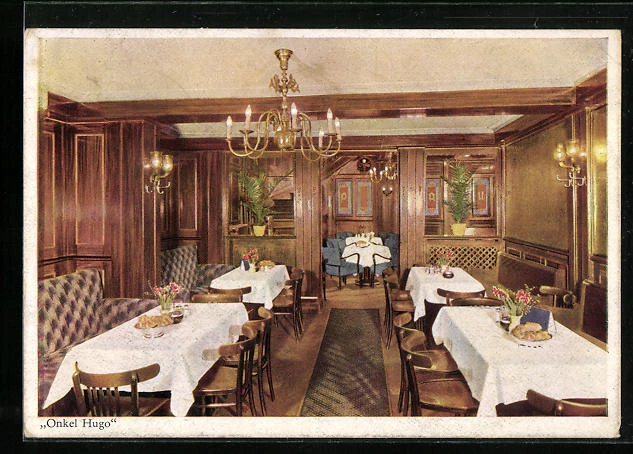 HAMBURG-ST. PAULI, GASTSTÄTTE Onkel Hugo, Reeperbahn 61, Ansichtskarte ...