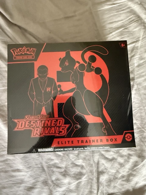 POKÉMON TCG DESTINED Rivals Elite Trainer Box ETB UK Brand New Sealed ...