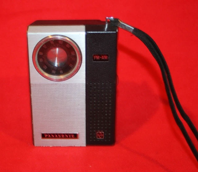 VINTAGE RADIO TRANSISTOR National Panasonic Model RF - 511 FM AM ...