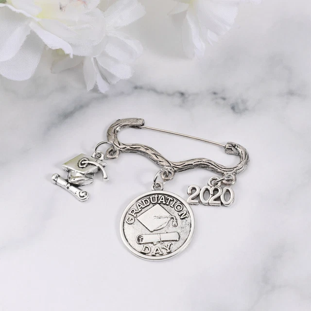 INSPIRATIONAL BROOCH 2020 Graduation Memorable Couple Breastpin £8.49 ...