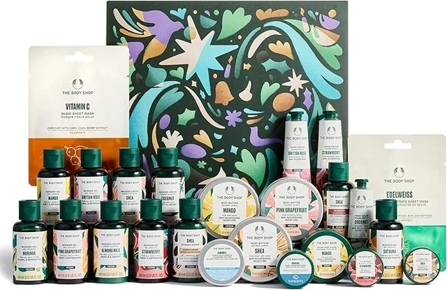 THE BODY SHOP Classic Beauty Advent Calendar 2025 (1x Gift Set), 24-Day ...