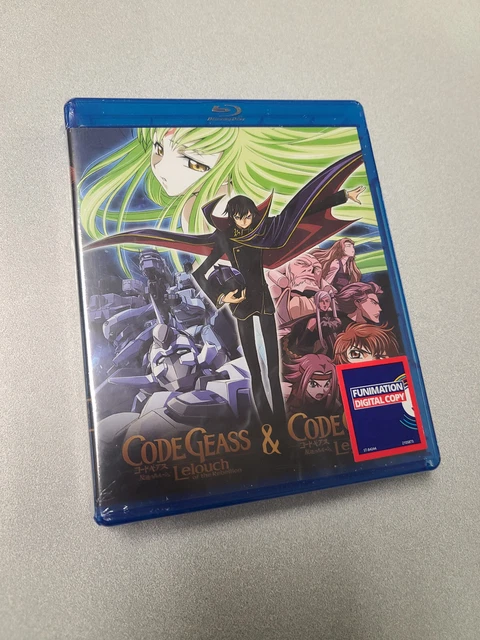 CODE GEASS:LELOUCH OF The Rebellion+R2 Complete Series(Blu-ray+Digital ...