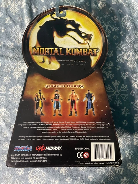 MORTAL KOMBAT LUI Kang 6” Action Figure Shaolin Monks 2005 Jazwares ...