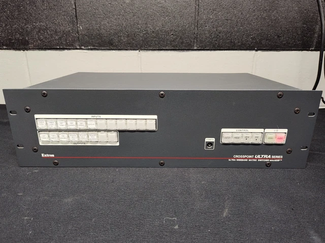 EXTRON CROSSPOINT ULTRA Series Ultra-Wideband Matrix Switcher with ADSP ...