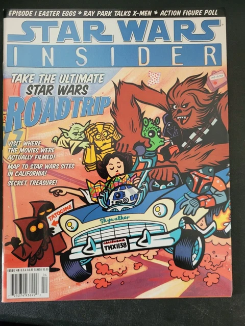 STAR WARS INSIDER Magazine #48 2000 Episode I Easter Eggs! Ray Park ...