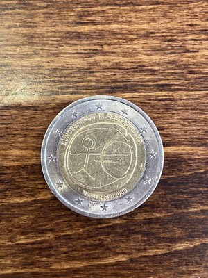 2 EURO COIN Error Embossing Stick Figures £135.52 - PicClick UK