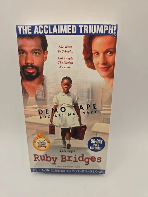 DISNEY’S RUBY BRIDGES VHS Tape NEW Sealed Screener Demo Promo Movie £16 ...