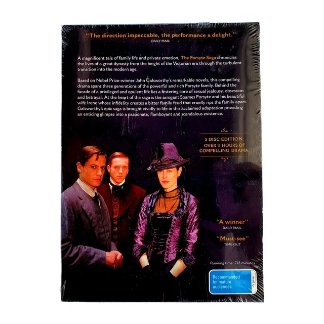 THE FORSYTE SAGA Complete Series Collection DVD 2002 Period Drama Gift ...