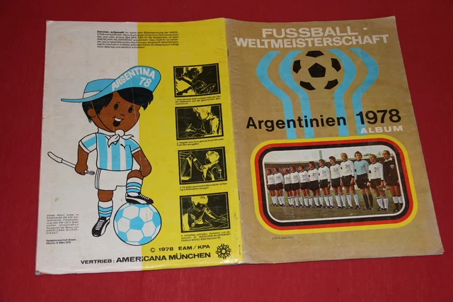 Americana Fussball Sammelalbum Wm 1978:fussball-weltmeisterschaft 