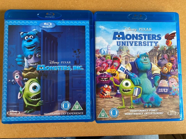 MONSTERS INC & Monsters University - Blu Ray Double Pack Box Set ...