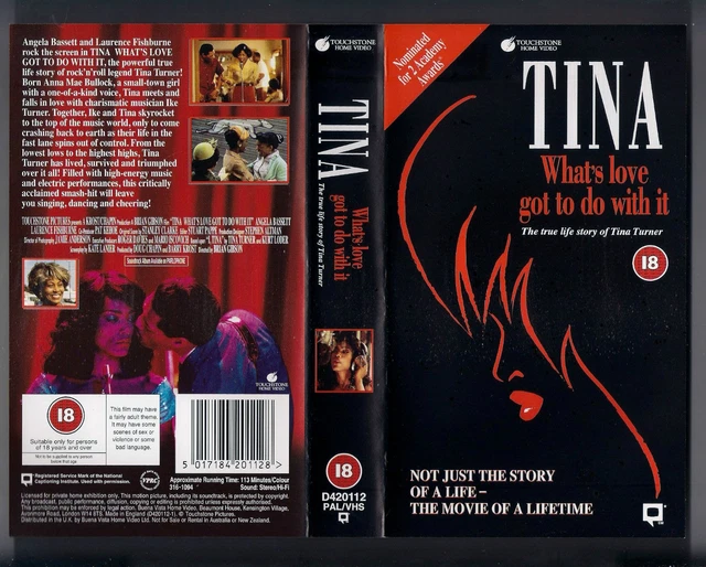 VHS VIDEO TINA Tina Turner What's love got to do with it. True story Sealed tape £9.00 - PicClick UK