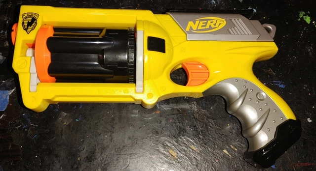 REVOLVER NERF - N-Strike Maverick Rev-6 - Nombreux pistolets Nerf ...