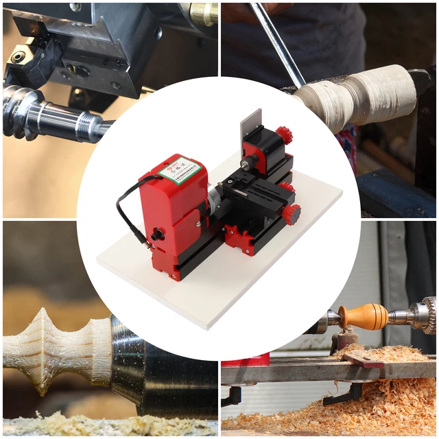 20000MIN MULTIFUNCTION METAL Motorized Mini Lathe Machine DIY Tool High ...