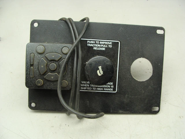 BENDIX AIR BRAKE Valve W/Push/Pull Knob And Control Pad T-240283-E EUR ...