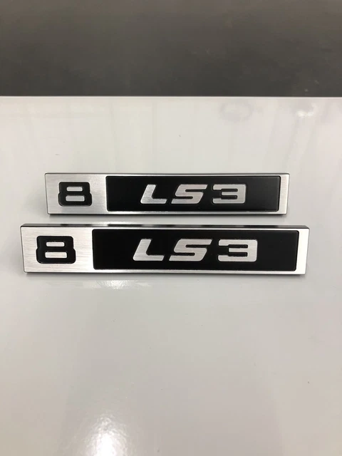 1967-1972 C10 LS3 Custom Billet Front Fender Emblem Chevy Chevrolet GMC ...