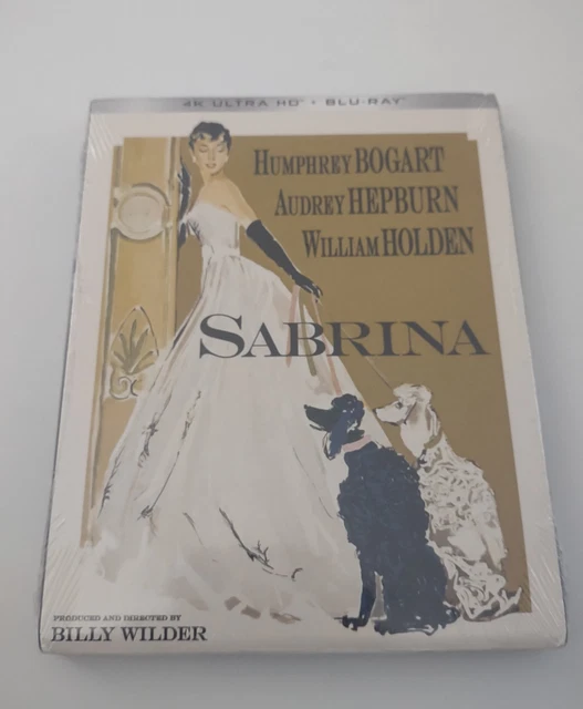 SABRINA (4K UHD /Blu-ray ) classic romantic comedy Audrey Hepburn Billy ...