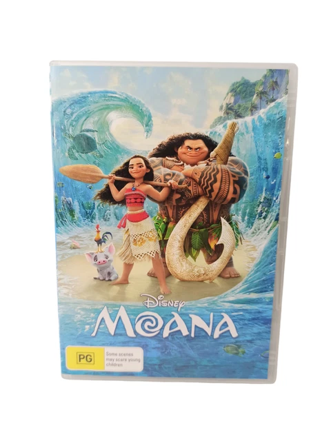 MOANA (DVD) ANIMATION Adventure Fantasy Maori Disney Classic Children ...
