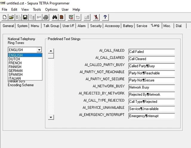 LOGICIEL DE PROGRAMMATION Sepura pour Simoco Tetra Radio V6.3.3 SRP SRM ...