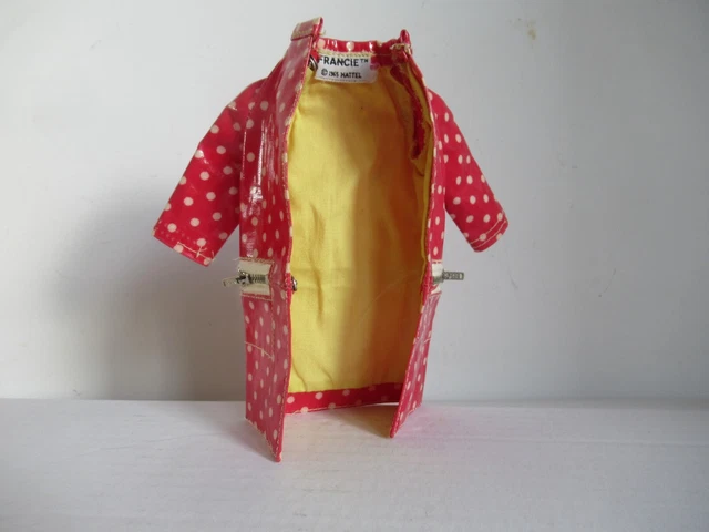 BARBIE FRANCIE IMPER ciré POLKA de 1966 EUR 27,00 - PicClick FR