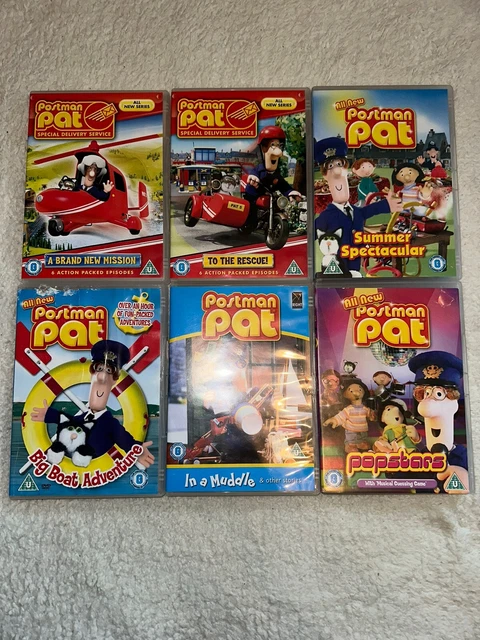POSTMAN PAT DVD bundle X 6 Children’s Classic Episodes Animation Family ...